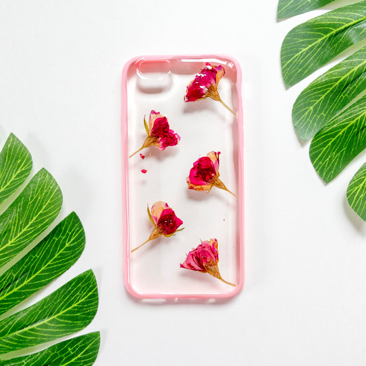 Cherry Rose | Pressed Flower iPhone Bumper Case | iPhone 6/6s – Floral ...